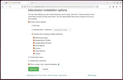 Install B2evolution On Ubuntu 2404 With Nginx Geek Rewind