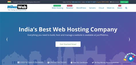 Milesweb Review The Best Reseller Web Hosting Provider In India
