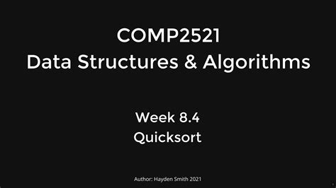sorting algorithms comp2521 23t2 webcms3