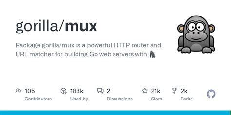Github Gorillamux Package Gorillamux Is A Powerful Router And Url Matcher For Building