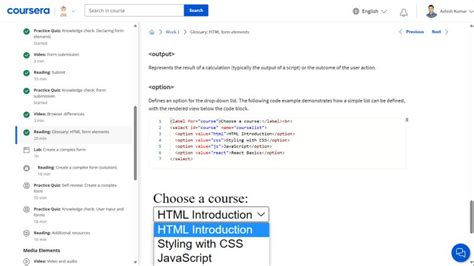 Learn Html And Css In Depth With Coursera Ashish Kumar Posted On The