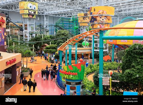 Nickelodeon Universe Theme Park Inside Of Mall Of Americabloomington