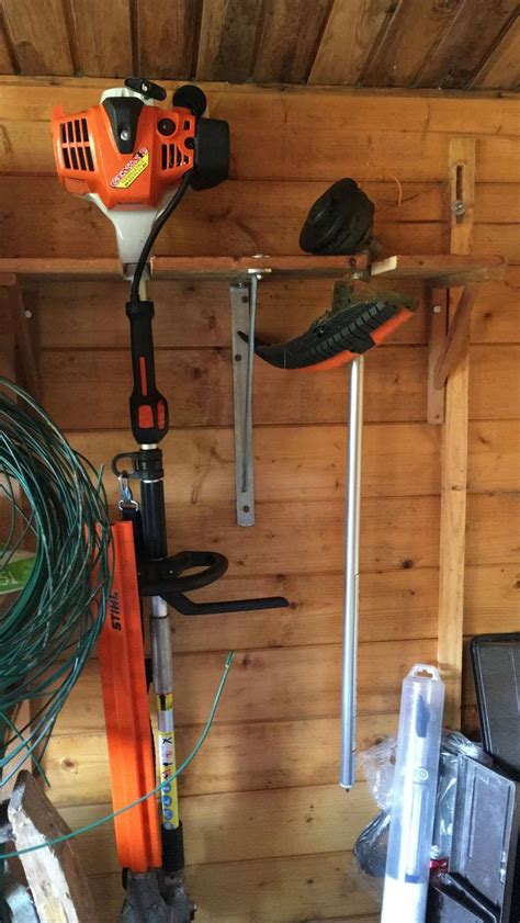 String Trimmer Storage Rack At Erin Starnes Blog