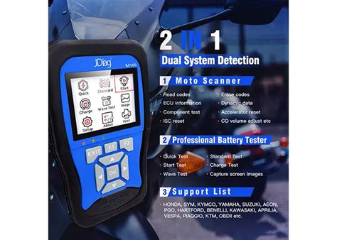 Motorcycle Code Reader Jdiag M100 The Ultimate Tool For Motorcycle Ma