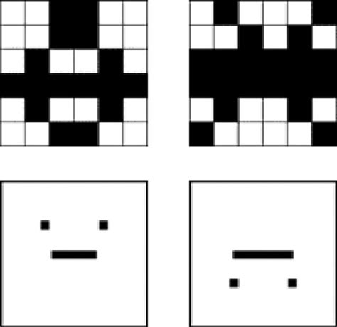 Examples Of The Spatial Processing Items Used In Experiment 1 Upper
