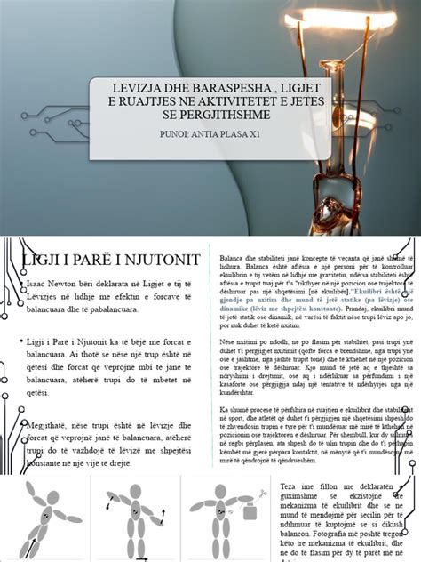 Levizja Dhe Baraspesha Ligjet E Ruajtjes Ne Pdf