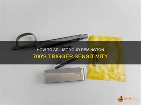 How To Adjust Your Remington 700s Trigger Sensitivity Shuntool