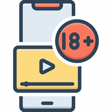 Explicit Restriction Explicitives Age Porn Censorship Content For Adults Icon Download