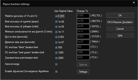 Lm25011 Lm25011 Pspice Transient Model Simulation Fails Power