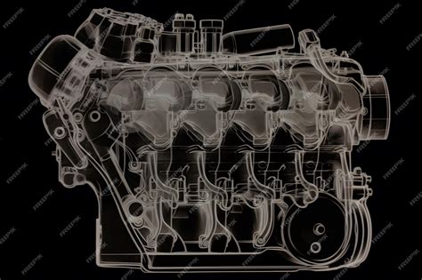 Premium Ai Image Motor Visualization Digital Neural Network Ai Generated