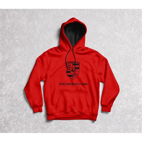 Porsche Hoodie With Logo