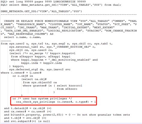 关于 Oracle Schema 级别的权限问题 墨天轮