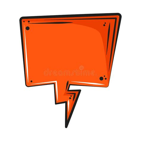 Comic Talk Bubble Stock Vector Illustration Of Message 246802129