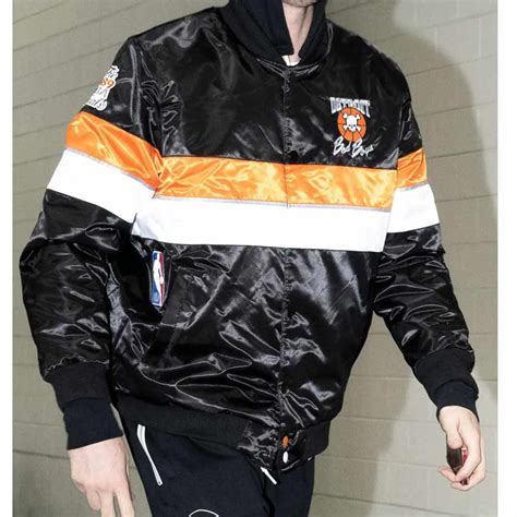Black Starter City Edition Bad Boys Detroit Jacket