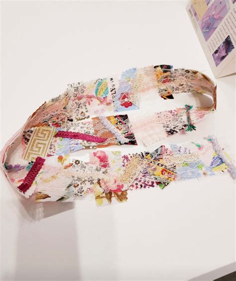 Fabric Snippets Clusters Patchwork Lace Shabby Chic Vintage Fabric Snippets Clusters Patchwork Lace Shabby Chic Vintage