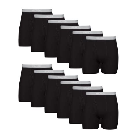Hanes Men Hanes Boxer Briefs Cool Dri Moisture Wicking Underwear