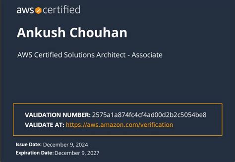 Ankush Chouhan On Linkedin Awscertified Cloudarchitecture Aws