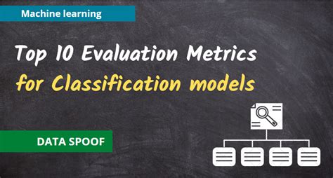 Top 10 Evaluation Metrics For Classification Models Dataspoof
