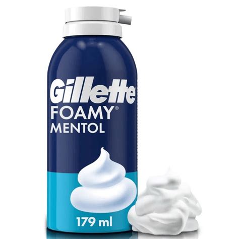 Espuma De Afeitar Foamy Mentol Gillette Sandra Selma Farmacias