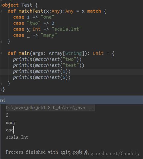Scala类与对象、特征、模式匹配scala 类是对象的模板 特征 Csdn博客
