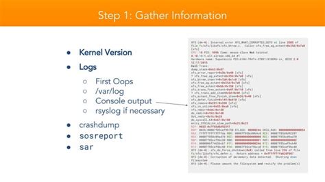 Intro To Kernel Debugging Just Make The Crashing Stop Ppt