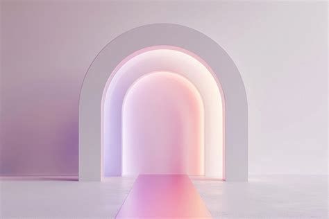 Gradient Arch Architecture Illuminated Abstract Premium Photo Rawpixel