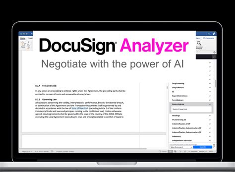 DocuSign On Path To Consumer Grade AI Doc Review With Analyzer Artificial Lawyer