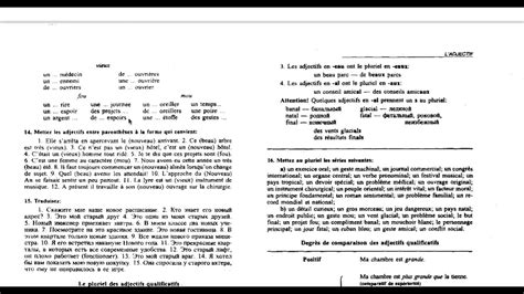 3 Прилагательные во французском языке Ladjectif 1 часть Youtube