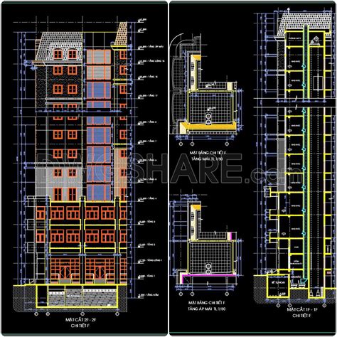 38 Download Complete Architectural Cad Files For An 18 Storey Service And Residential Complex 8