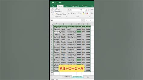 Fix Column Width Very Fast In Excel Excel Exceltips Exceltricks Youtube