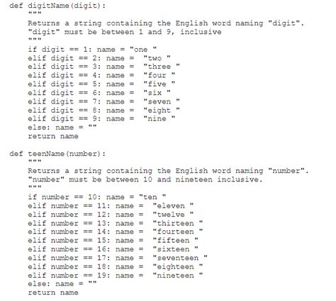 Solved Write A Function That Takes A Whole Number As