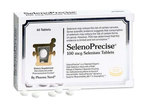 Selenoprecise 100mg Selenium Tab 60s Dermame