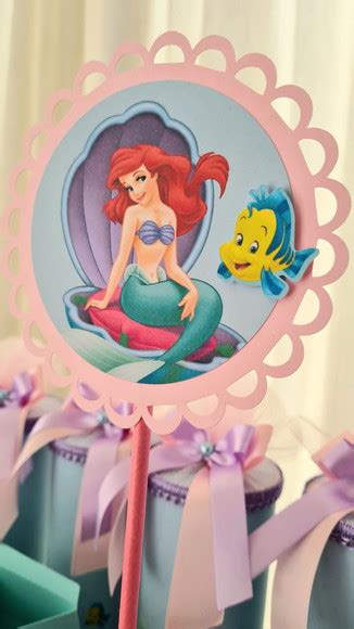 Centro De Mesa Ariel Lembrancinha Ariel Elo