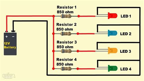 Diagram Of Parallel Circuit And Series Parallel Series Circu