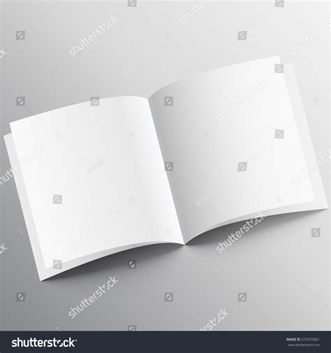 Open Book Mockup Design Template Royalty Free Stock Vector 572070001 Avopix Com