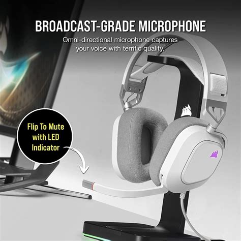 Corsair Hs80 Rgb Usb Wired Gaming Headset White Price In Bd