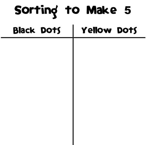 Sorting Combinations For 5 Classroom Freebies