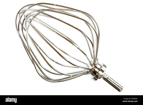 Isolated Whisk For A Kitchen Machine Stock Photo Alamy