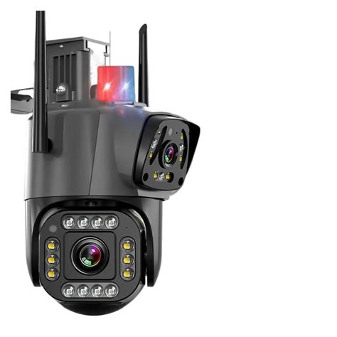 8mp 4k Ip Camera Pan Tilt Wifi Dual Screen Surveillance Camera