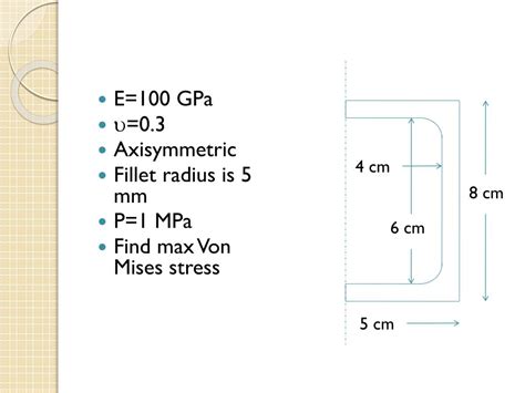 Ppt Practice Problems For Axisymmetric Planar Elements Powerpoint Presentation Id 3193529