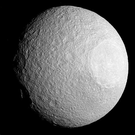 Tethys Moon The Inner Moons Of Saturn The Planets