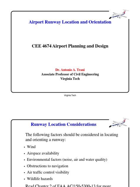 Runway Orientation Runway Airport