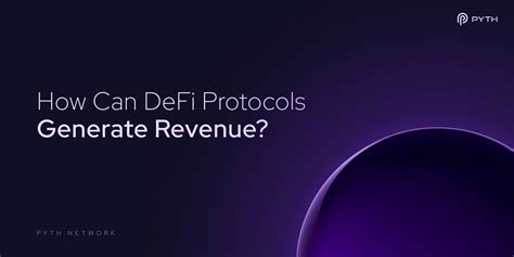 how do decentralized finance protocols make money pyth network