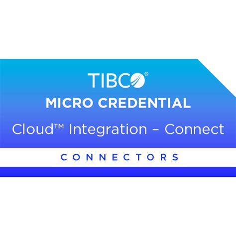 TMC TIBCO Cloud Integration Connectors Credly