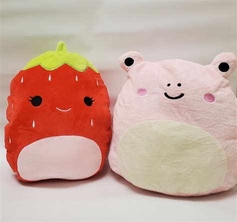 Custom Squishmallows Wilhelmina The Watermelon Frog 7” Stuffed Plush