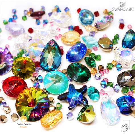 4pcs Flower Pendant Glass Crystals Floral 6744 Swarovski Stone Chatons