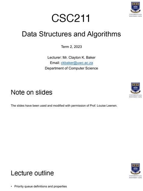 Lecture 5 Priority Queues Heaps Pdf Queue Abstract Data Type