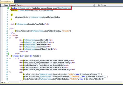 Aspnet Mvc Localization Generate Resource Files And Localized Views