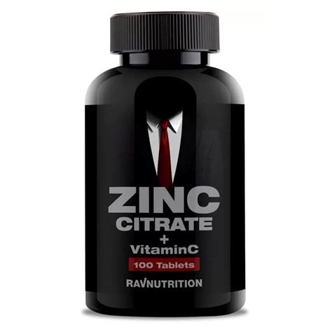 Zinc Citrate + Vitamin C from Ravnutrition (100 таблеток) купить в ...