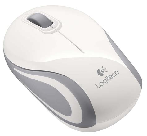 Logitech M187 Wireless Mini Mouse (White) | at Mighty Ape Australia